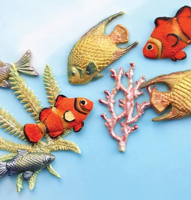 Assorted Fish and Seaweed Silicone Mould– SugarTime Cake Decorating ...