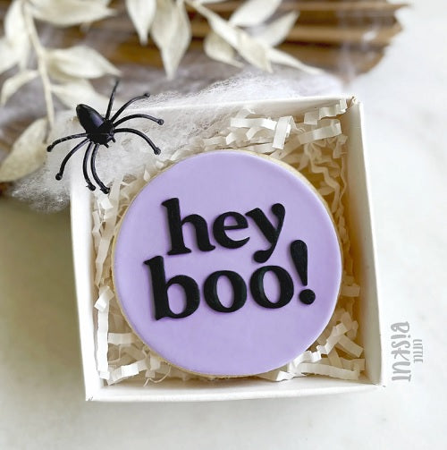 Hey Boo! Debosser– SugarTime Cake Decorating Australia