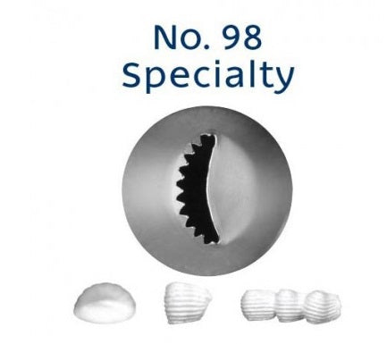 Loyal No 98 Specialty Standard Icing Tip– SugarTime Cake Decorating ...