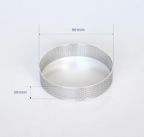 Perforated Tart Ring Round - 90mm– SugarTime Cake Decorating Australia