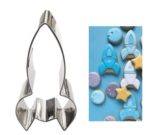 Rocket Ship Cookie Cutter– SugarTime Cake Decorating Australia