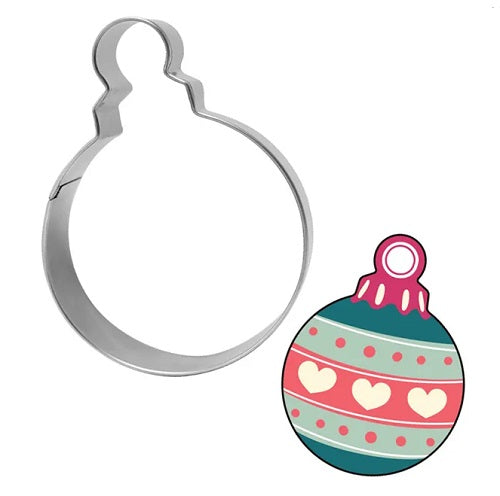 Bauble Cookie Cutter– SugarTime Cake Decorating Australia