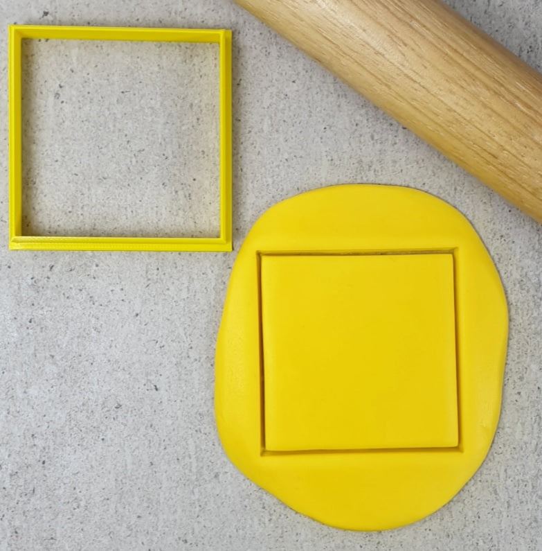 Square Cutter - 80mm– SugarTime Cake Decorating Australia