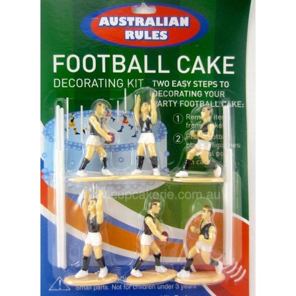 Cake Topper Aussie Rules Footy Set - SugarTime– SugarTime Cake ...
