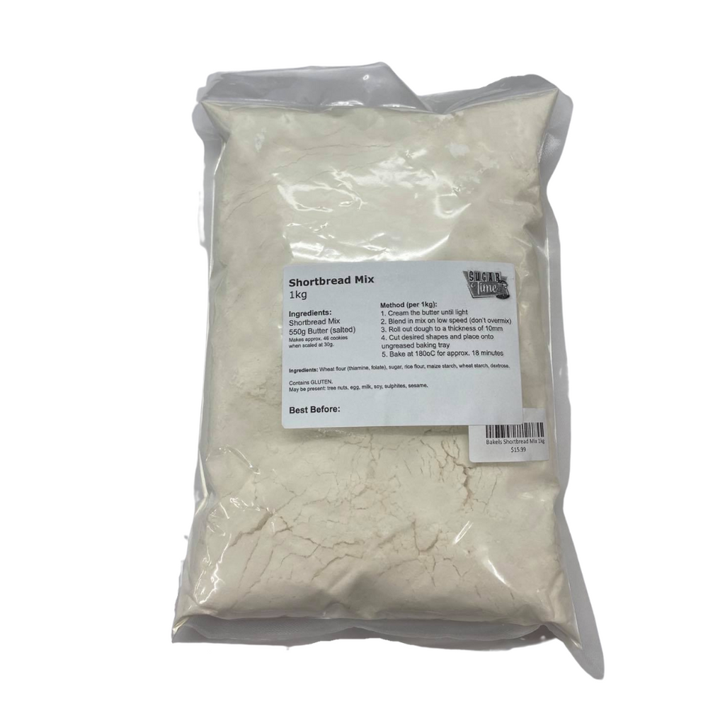 Bakels Shortbread Mix 1kg - SugarTime– SugarTime Cake Decorating Australia