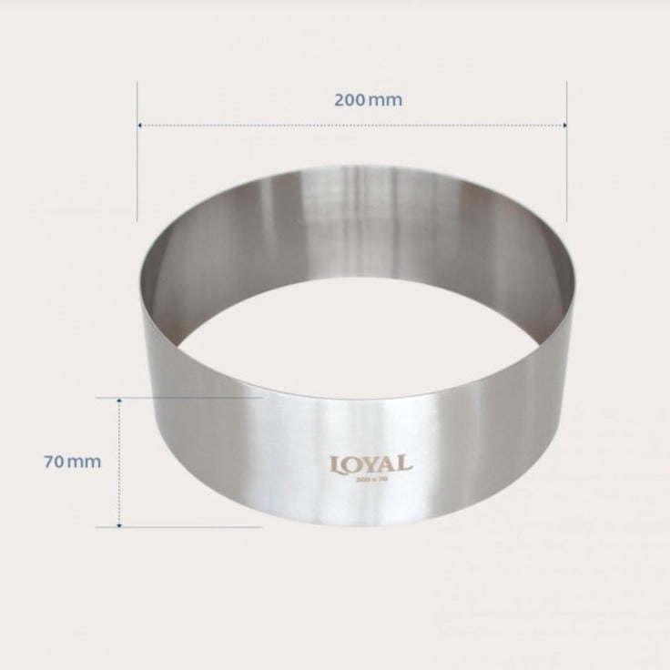 200mm Food Stacker Cake Ring - SugarTime– SugarTime Cake Decorating ...