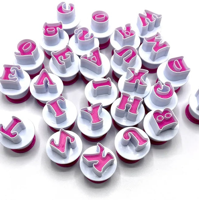 Large Uppercase Alphabet Cutters - SugarTime Cake Decorating– SugarTime ...