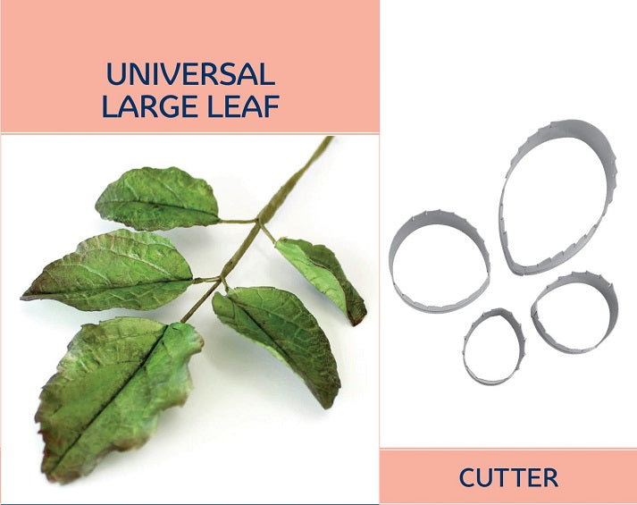 Universal Large Leaf Cutter Set - SugarTime– SugarTime Cake Decorating ...