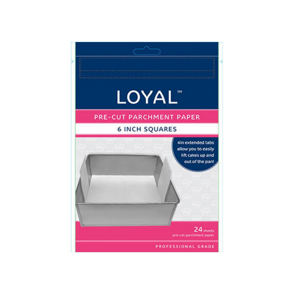 Pre Cut Paper Square 6 Inch– SugarTime Cake Decorating Australia