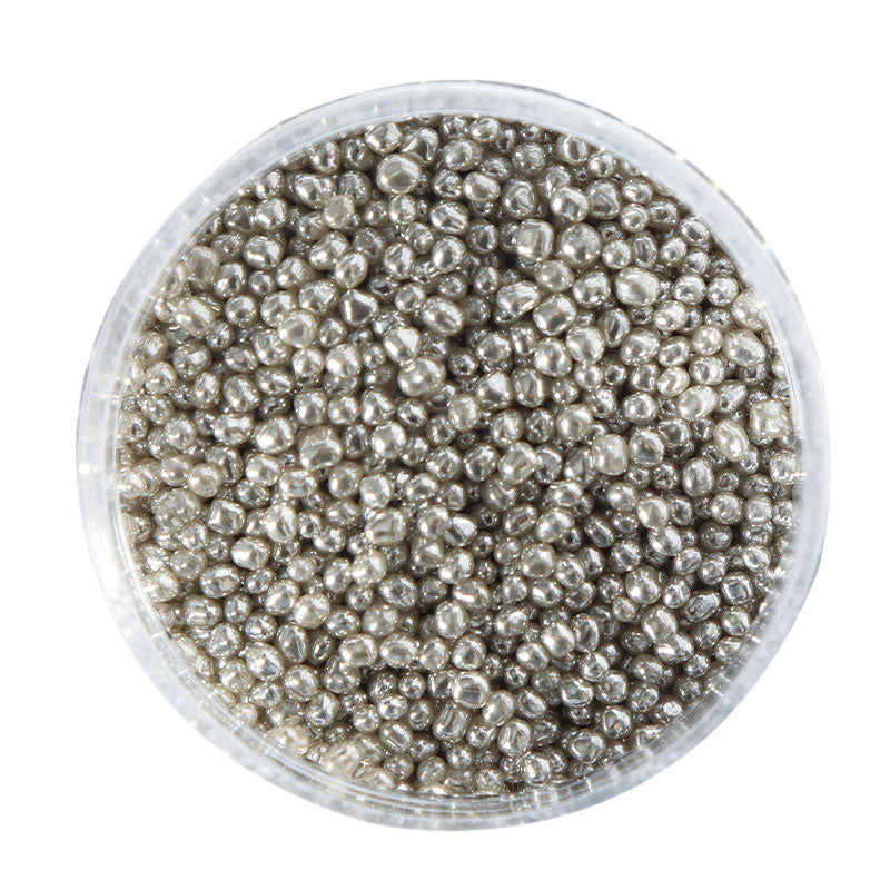 Round 2mm Silver Cachous 25g - SugarTime– SugarTime Cake Decorating ...
