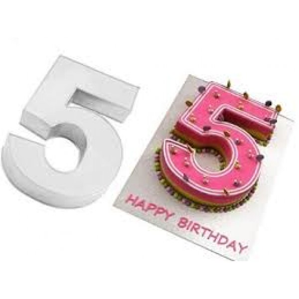 Number 5 Cake Tin - SugarTime Cake Decorating– SugarTime Cake ...
